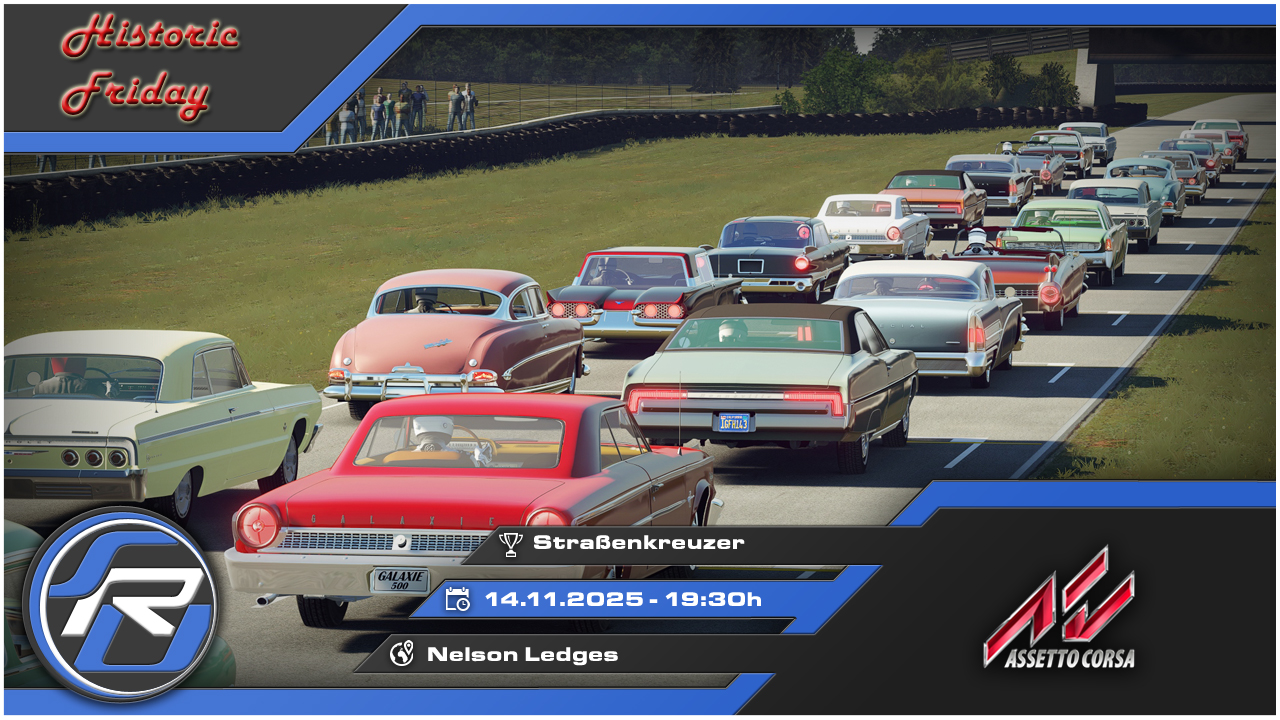 AC Historic Friday | Nelson Ledges | Straßenkreuzer | 14.11.2025